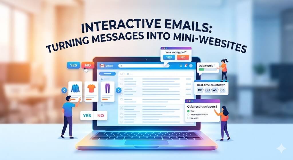 Interactive Emails: Turning Inbox Message into Mini-Websites